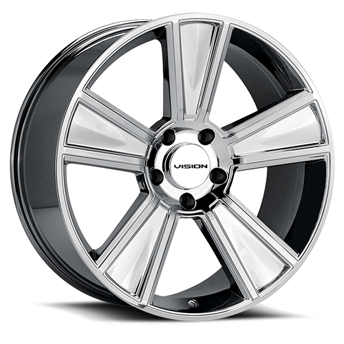 20X11 American Muscle V223 Stunner 5x120 Chrome Wheel Rim (QTY 1) | eBay