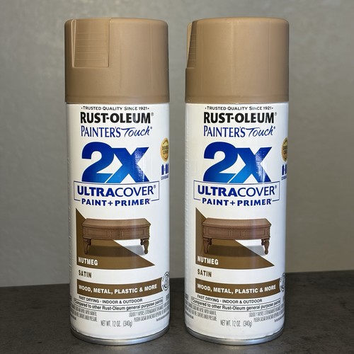 Rust-Oleum 2-Pack Satin Nutmeg Painter's Touch 2X Ultra Cover Spray ...