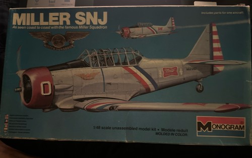 Monogram Miller SNJ Model NIOB Contents Sealed box Vintage 1983 ...