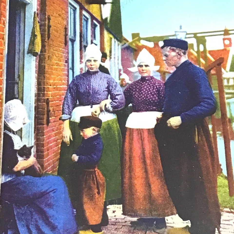 Volendam Holland Netherlands Dutch Girls People Vintage Postcard Lot Of ...