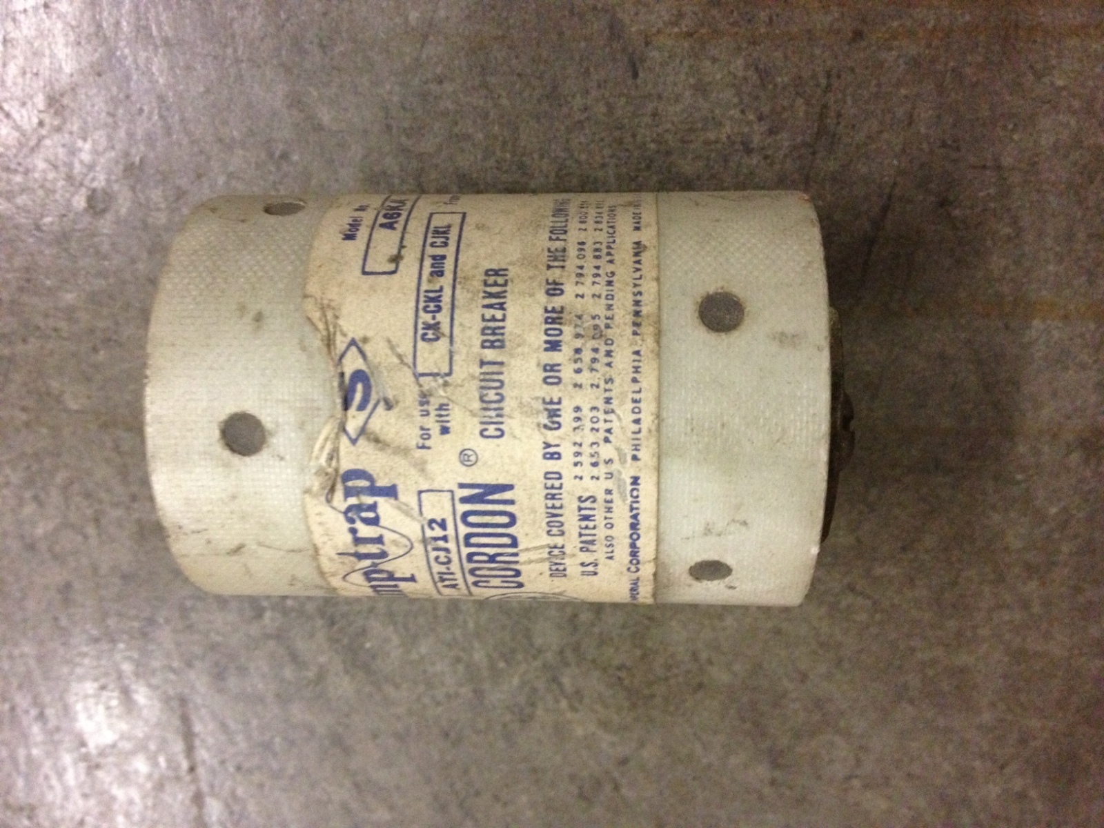 ATI-CJ12 ITE Cordon Current Limiting Fuse A6KA | eBay