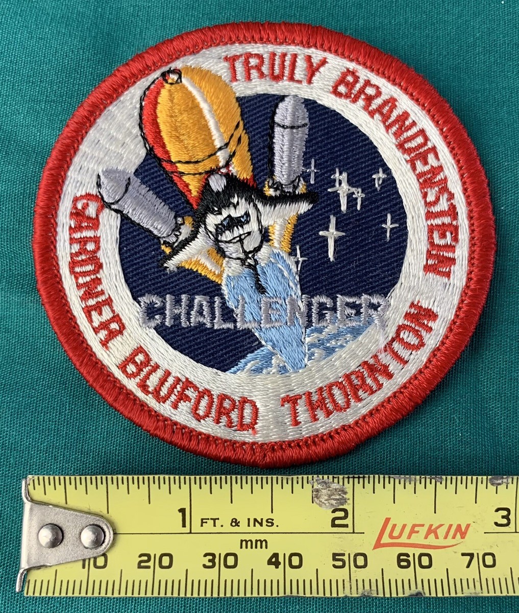 Challenger Space Mission Badge