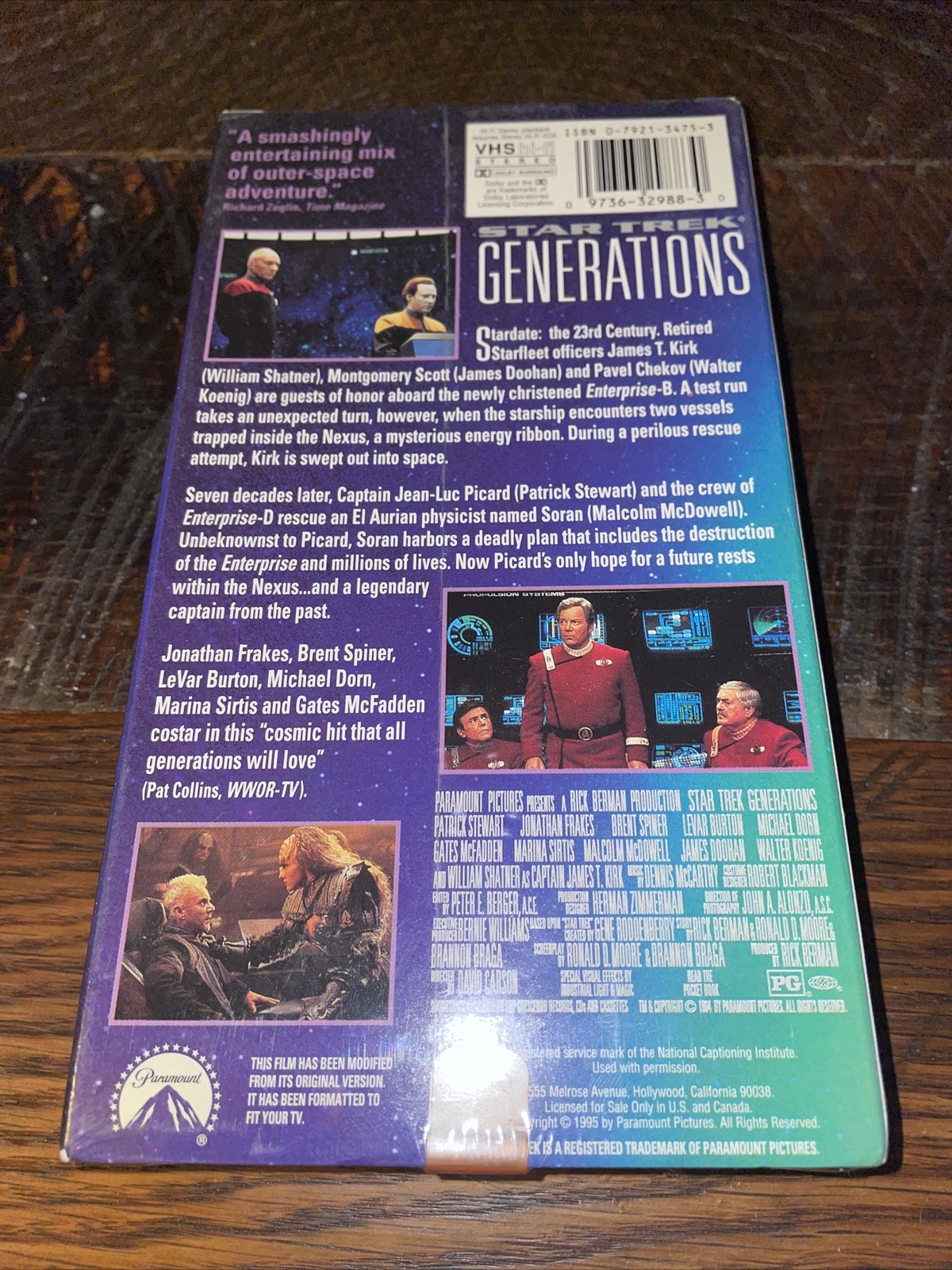 Star Trek: Generations (VHS, 1994) Brand New Still Sealed | eBay