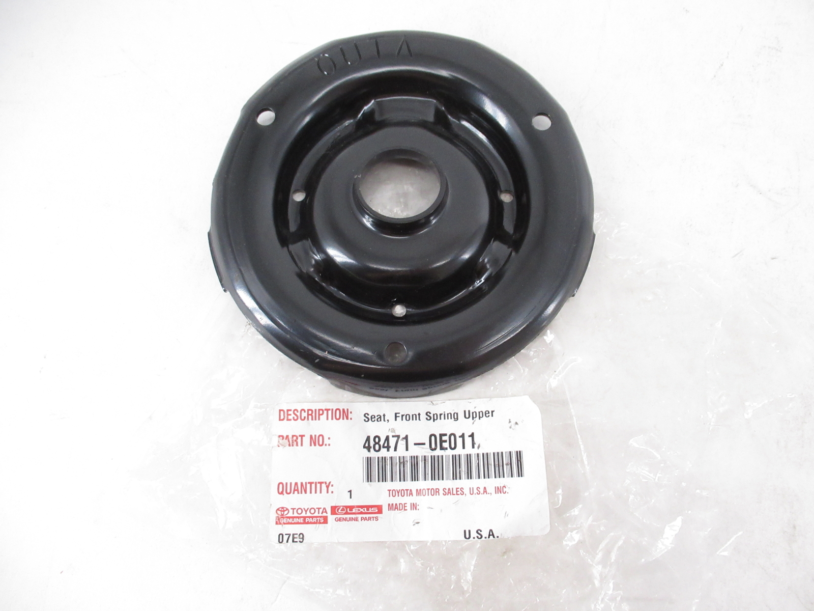 Genuine OEM Toyota Lexus 48471-0E011 Front Coil Spring Upper Seat RH or ...