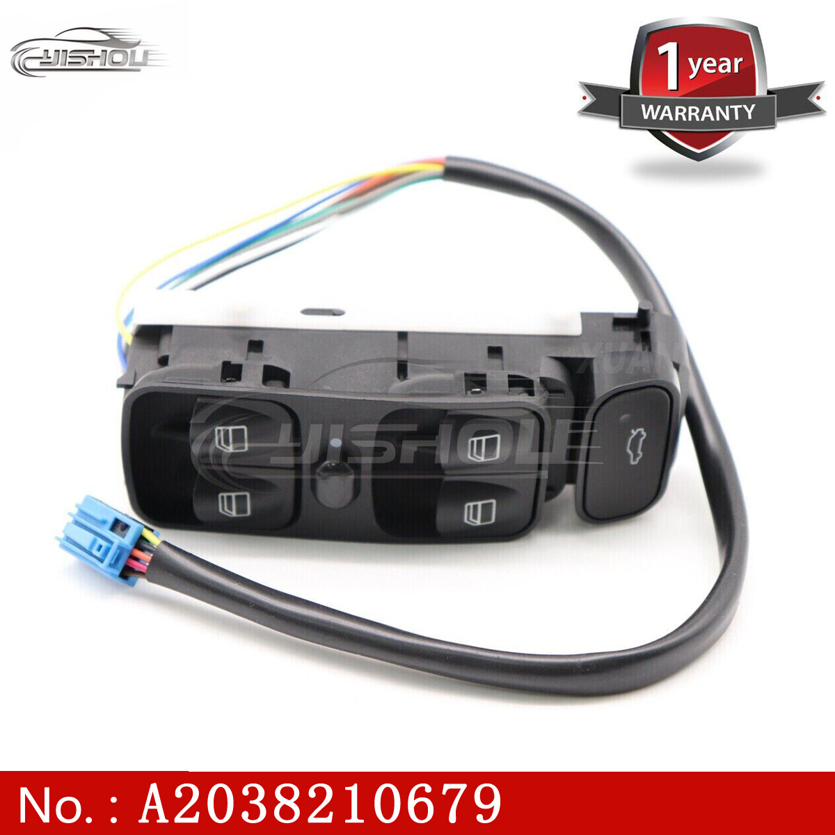 Front Left Power Window Switch For Mercedes W203 C-CLASS C320 C230 ...