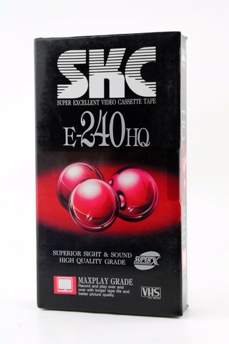 SKC E-240HQ VHS Blank Video Cassette Tape. 240 Min High Grade VHS Tape. VCR | eBay Australia