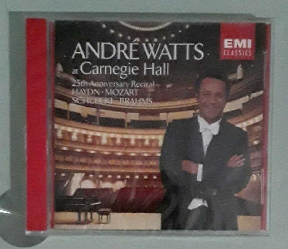 ANDRE WATTS AT CARNEGIE HALL 25th anniversary recital CD NEW | eBay