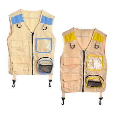 Kids Explorer Vest Educational Camping Vest for Toddlers Boys Girls ...
