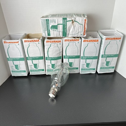 Lot of 7 Sylvania Metalarc Pro-Tech M250/BU 250W M58/O BT28 Light Bulb ...