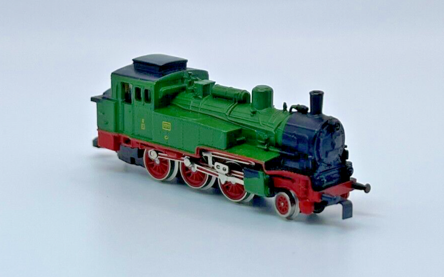 Marklin Mini-Club 8104 German Z Scale Steam Locomotive/Passenger Car ...
