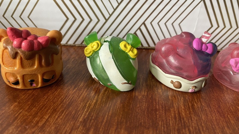 NUM NOMS LOT OF 6 Assorted COVERS/CAPS Desserts Treats Silicone Toys | eBay