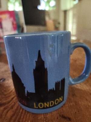 London Blue Coffee Tea Mug Cup Coloroll Kilncraft | eBay
