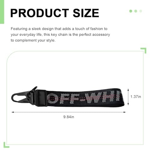Car Keychain, Fabric Keychain Wrist Lanyard, Key Ring for Cars Keys ...