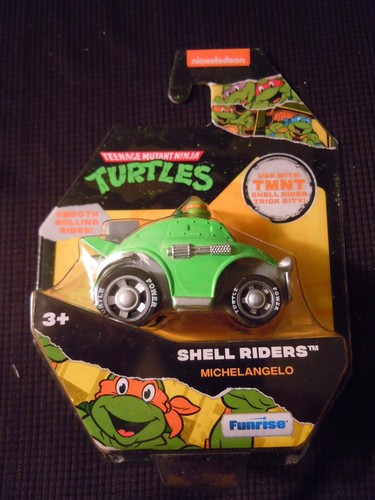 2023 NICKELODEON TMNT Shell Riders MICHELANGELO Green Beatle New Near ...