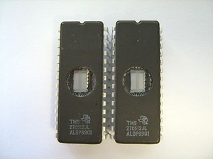 TEXAS INSTRUMENTS 27C512JL 27C512 IC 28Pin DIP EPROM - Lot of 2 Pcs ...