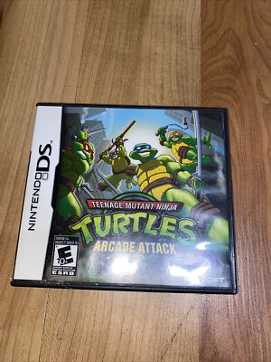 Teenage Mutant Ninja Turtles TMNT Arcade Attack (Nintendo DS, 2009 ...