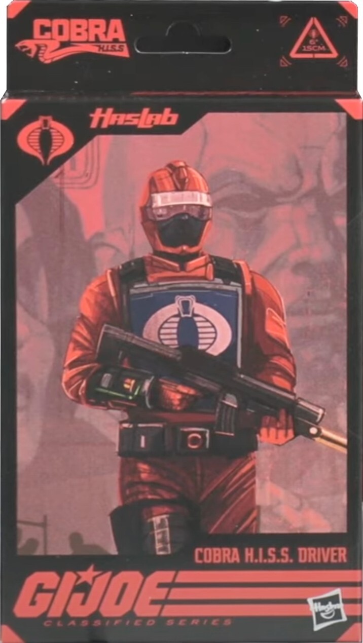 HasLab Pulse Exclusive Cobra HISS Tank DRIVER GUNNER 2 Set 6" GI Joe ...