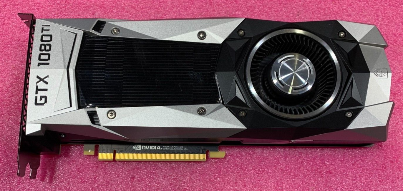 PNY GeForce GTX 1080 TI 11GB GDDR5X Founders Edition Graphic Card ...