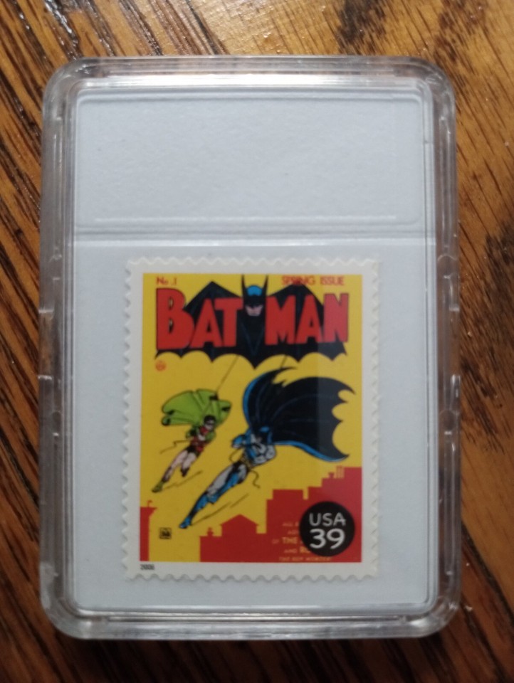 Batman 39 cent stamp in case NICE!! | eBay