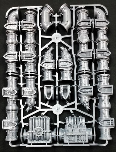 40K Terrain Pipes Fuel Command Edition Manufactorum Warhammer Thermic ...