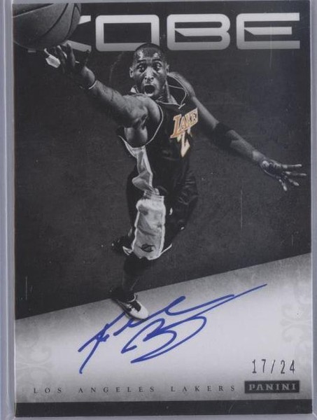 2012-13 Panini Kobe Anthology - Autographs #18 Kobe Bryant /24 (AU) for ...