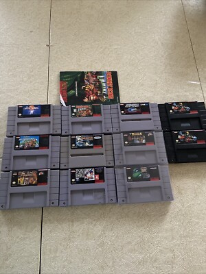 Lot Of Super Nintendo SNES Games | eBay