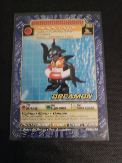Orcamon Carte Digimon Fr Serie 3 4 5 6 Bo-186 | eBay