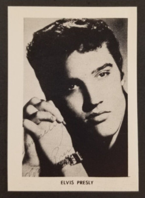 Elvis Presley 1960's Rock Music Cut Out Card (NM) | eBay