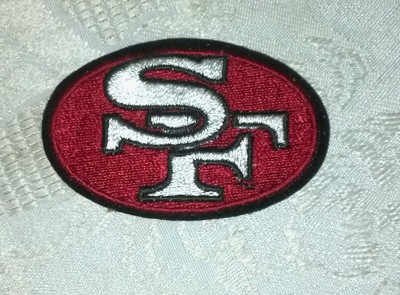 NFL San Francisco 49ers Patch National Emblem 3" X 2" | eBay