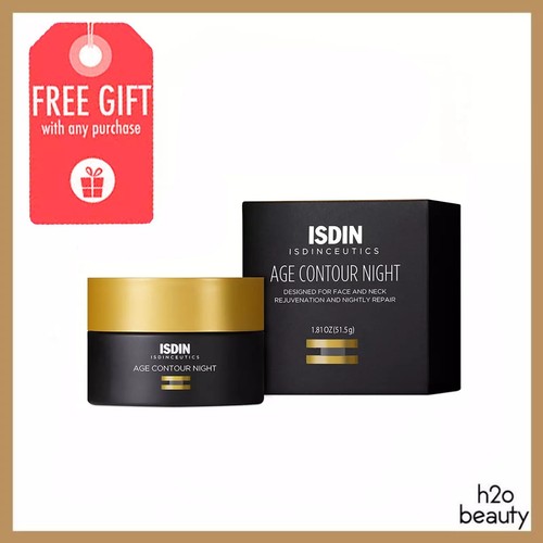 ISDIN Age Contour Night Nighttime facial repair Cream 51.5g/1.81oz *New ...