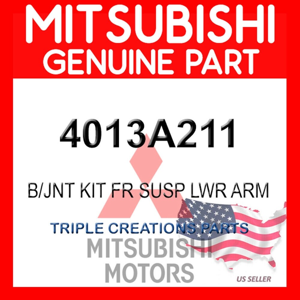 Genuine OEM Mitsubishi 4013A211 BALL JOINT KIT FR SUSP LWR ARM | eBay