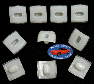 1962-1972 GM Body Side Belt Molding Moulding Bath Tub Style Trim Clips ...