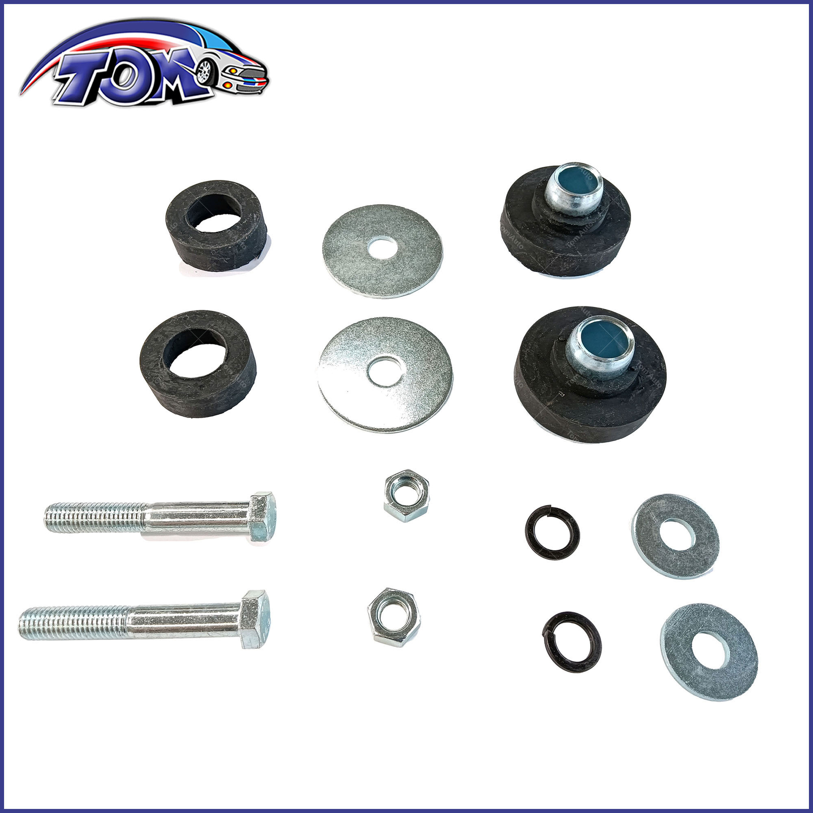 Subframe Radiator Core Support Bushing Kit with Hardware 14pc w/correct ...