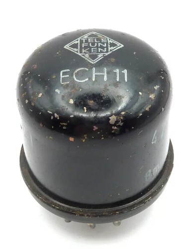 ECH11 Telefunken German Triode Hexode Controling Tube UBF11 EBF11 EF11 ...