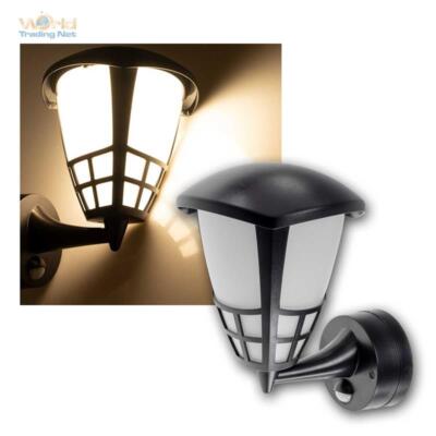 Außen-Wand-Leuchte mit Bewegungsmelder, 16W LED 1026lm warmweiß ...