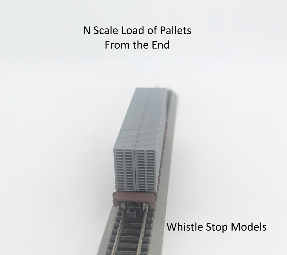 N Scale Pallet Flat Car Load. Load only no car | eBay