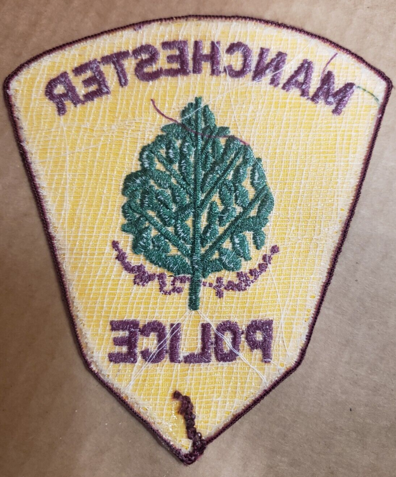 CT Manchester Connecticut Police Patch | eBay