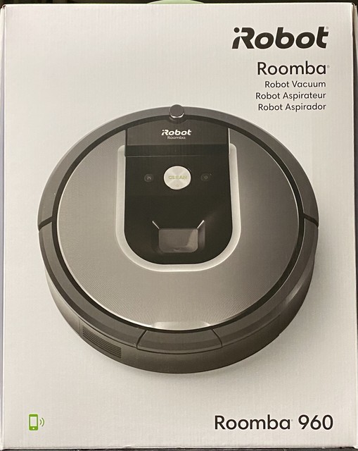 iRobot Roomba 960 R960020 Wi-Fi Robot Vacuum - Gray for sale online | eBay