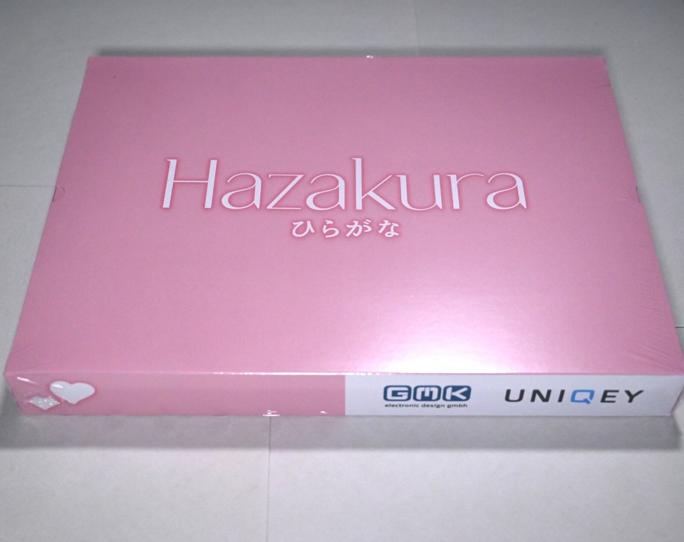 GMK Hazakura - SEALED Base Hiragana Keycaps - Double Shot Keycaps For ...