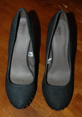 Womens High Heal Shoes, Black, 4" Heal, Size 8 | eBay