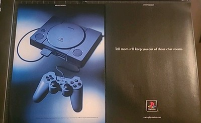 Playstation One Console Print Ad 1998 16X11 Vintage | eBay