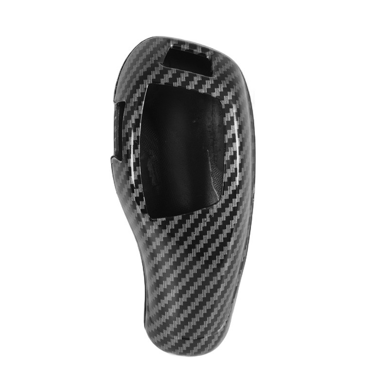 Carbon Fiber ABS Gear Shift Knob Cover Trim For BMW F30 F20 F10 F15 F25 ...