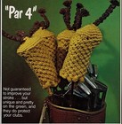 Matchpoint Tennis Raquet Cover & More Patterns in Macrame Playthings ...