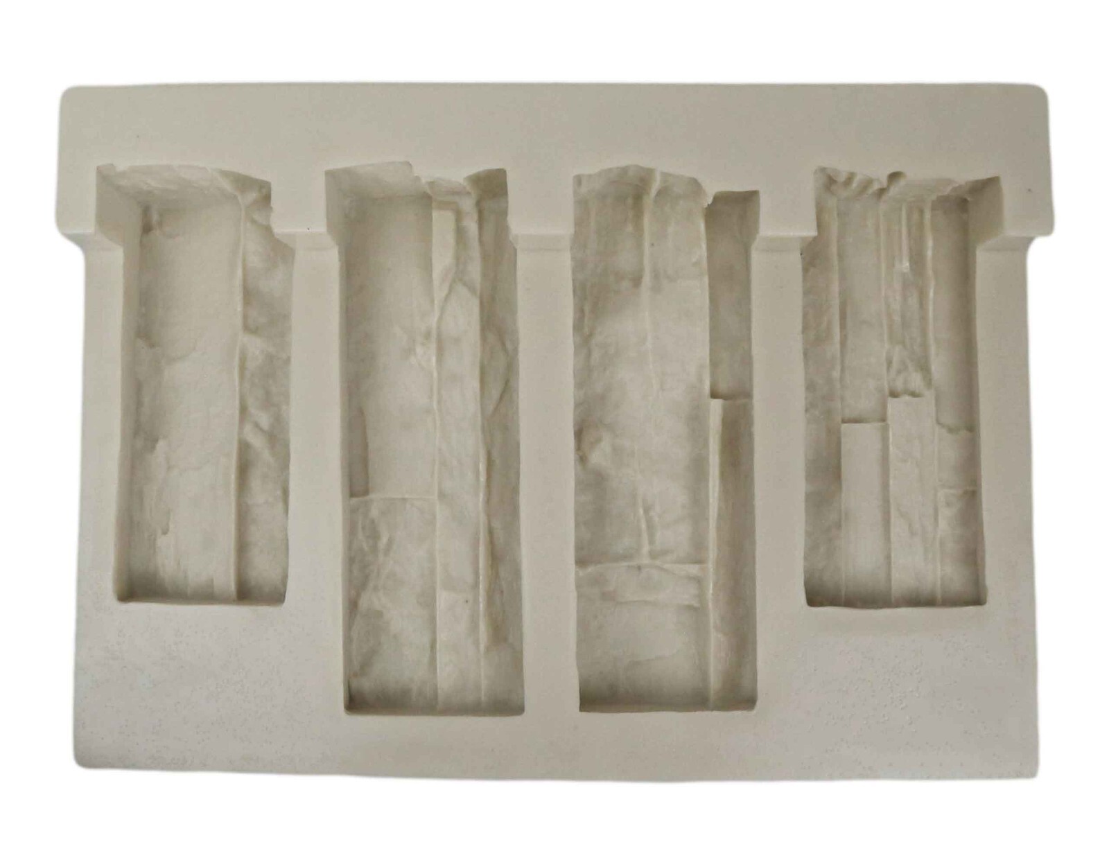 Stone Veneer Rubber Mold for Concrete or Plaster, Western Quick Fit ...