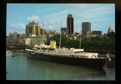 Ship postcard Chrome Thomas & Benacci Ltd L18 Cruise ship on River ...