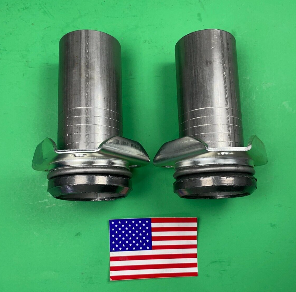 Chevy V8 2"Manifold Outlet 3 Bolt 409 Stainless Manifold Down Pipe ...