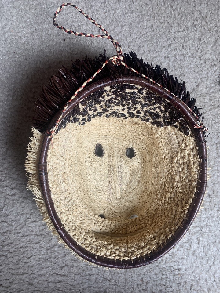 Wounaan Indian Woven LARGE Monkey Mask-Panama , Personal Collection | eBay
