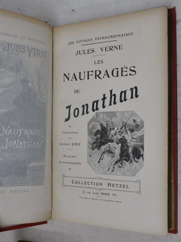 The Shipwrecks of the Jonathan Jules Verne 1909 Edition Original | eBay