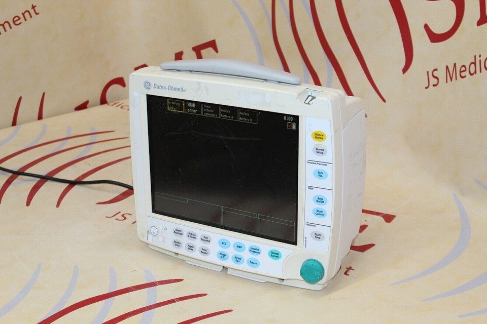 GE Datex Ohmeda S/5 FM Anesthesia Monitor F-FM-00 | eBay