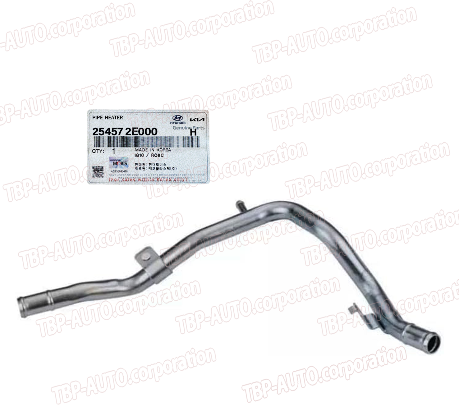 GENUINE ® Heater Pipe Water Inlet Tube For Hyundai / Kia 254572E000 | eBay
